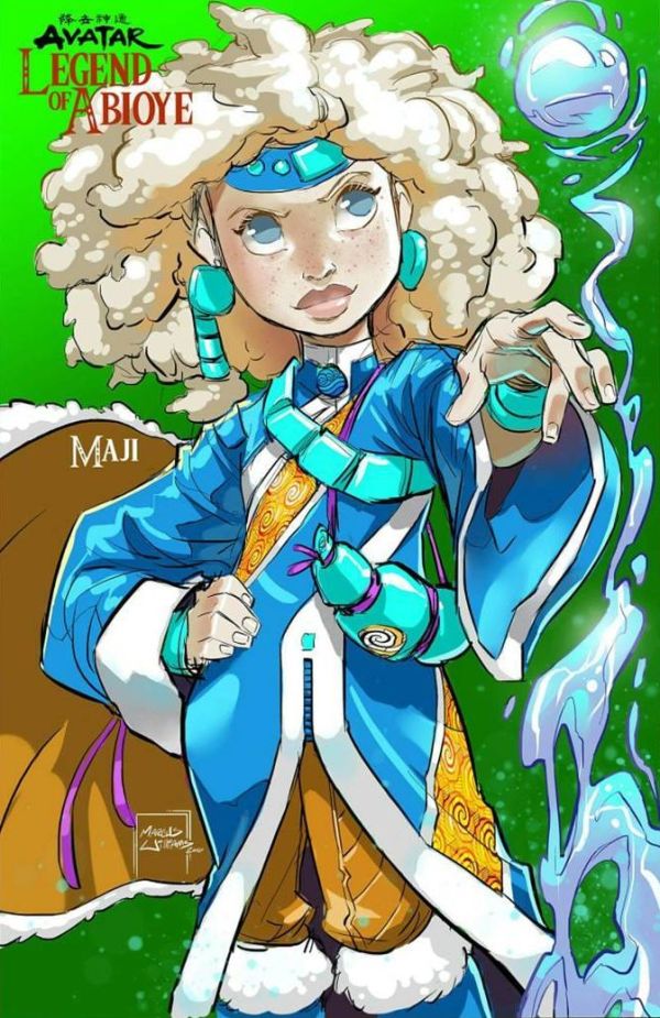 Digital illustrator reimagines Avatar: The Last Airbender with Nigerian ...