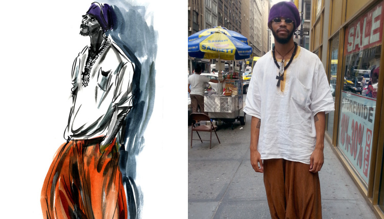 FEATURE: Mokshini weekly fashion illustration – Shemsu Heru | AFROPUNK