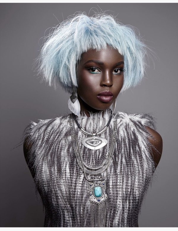 Model Ajok Madel is way too dreamy in fantastastical photo editorial by ...