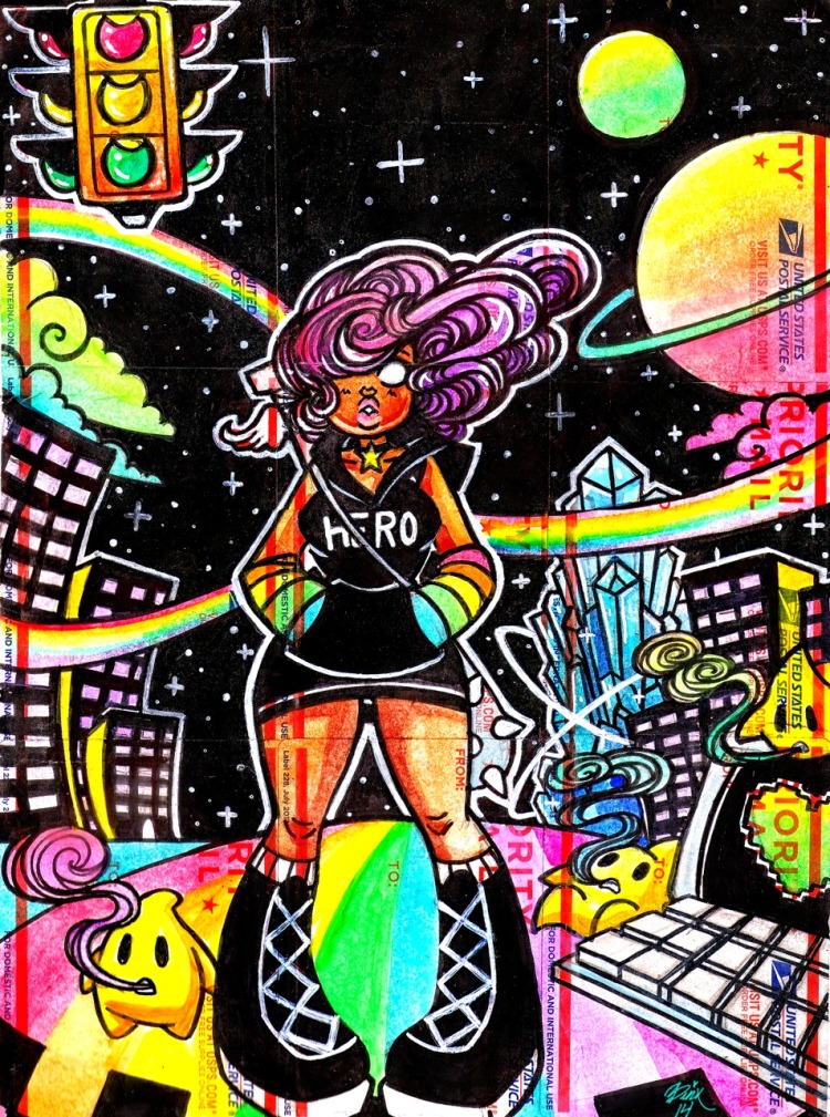 FEATURE: Visual Artist Binx Shares Her Beautiful Dark Twisted Fantasy ...