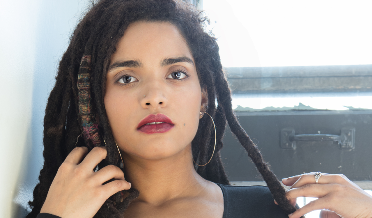 feature: natural hair model tia hurley stars in editorial series by l.a ...