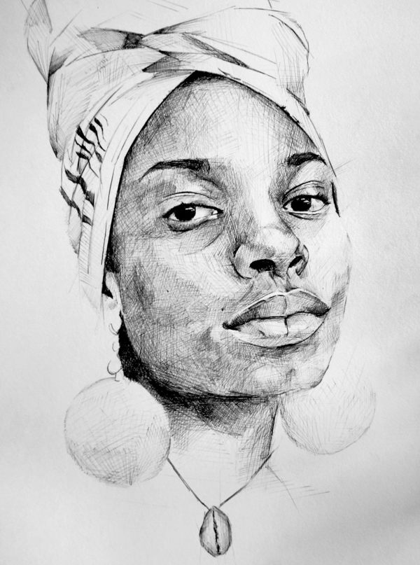 Brazilian Artist Felipe Rude draws detailed portraits using ink pens ...