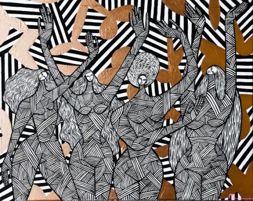 ART: Crowning Glory – the work of self-taught artist Michelle Robinson ...