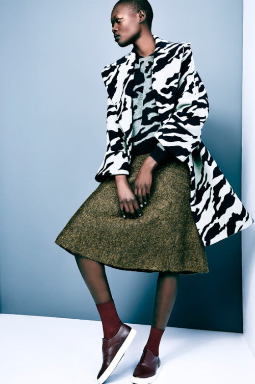 FEATURE: See South Sudanese Canadian model Aluad Deng Anei in new ...