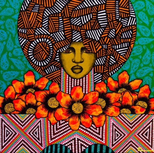 ART: Crowning Glory – the work of self-taught artist Michelle Robinson ...