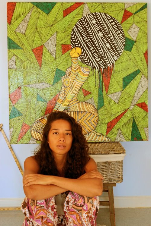 ART: Crowning Glory – the work of self-taught artist Michelle Robinson ...