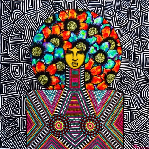 ART: Crowning Glory – the work of self-taught artist Michelle Robinson ...