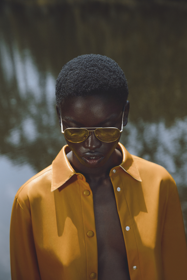 Jamaican model Wayne Booth exudes serenity in effortlessly stunning ...