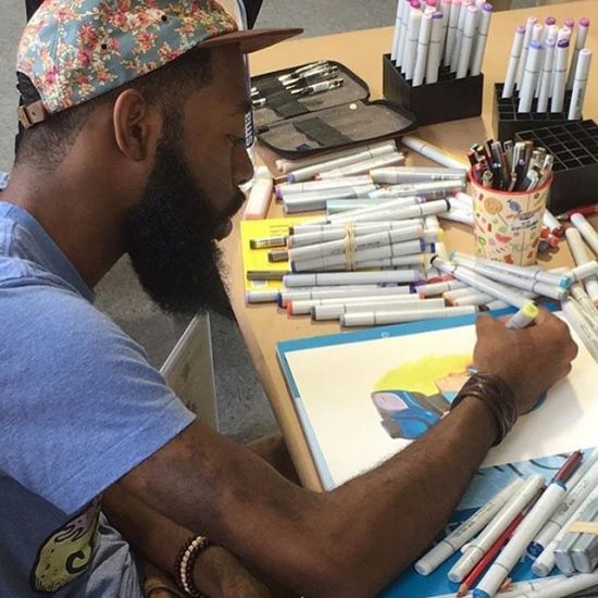 Visual artist ActionHankBeard caricaturizes pop culture with expressive ...