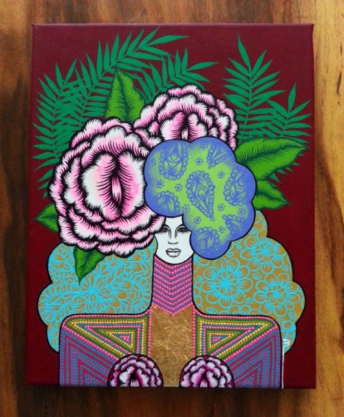 ART: Crowning Glory – the work of self-taught artist Michelle Robinson ...