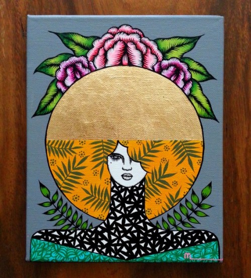 ART: Crowning Glory – the work of self-taught artist Michelle Robinson ...