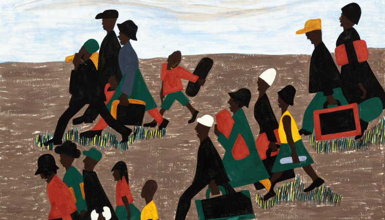 ART: Revisiting The Great Migration, With Paint And Cardboard – Jacob ...