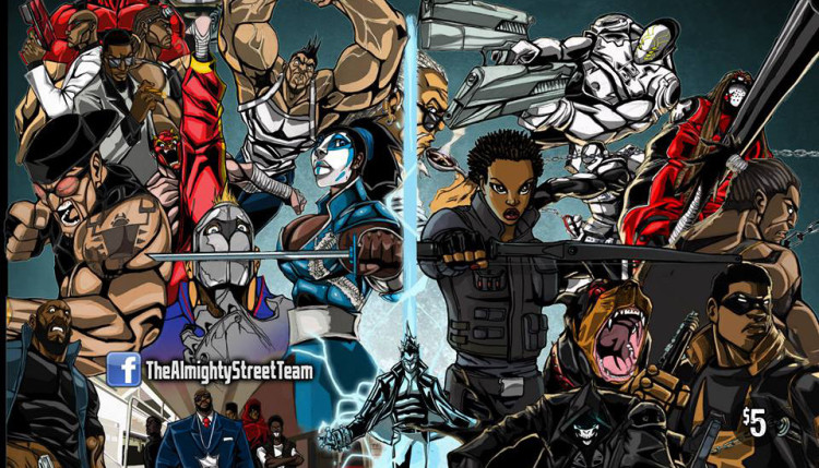 feature: the almighty street team – how we created our own comic book ...