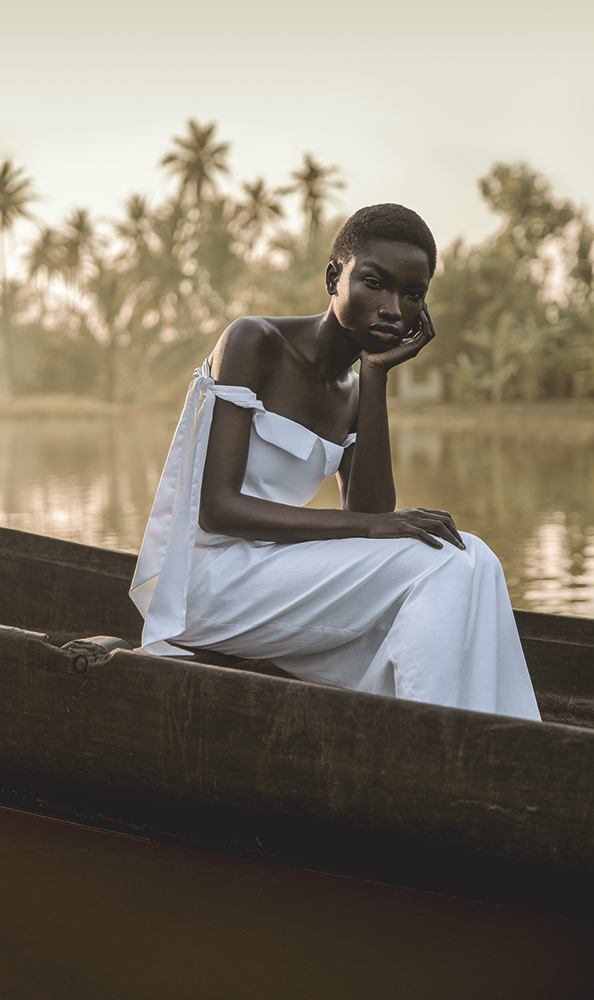 Jamaican model Wayne Booth exudes serenity in effortlessly stunning ...