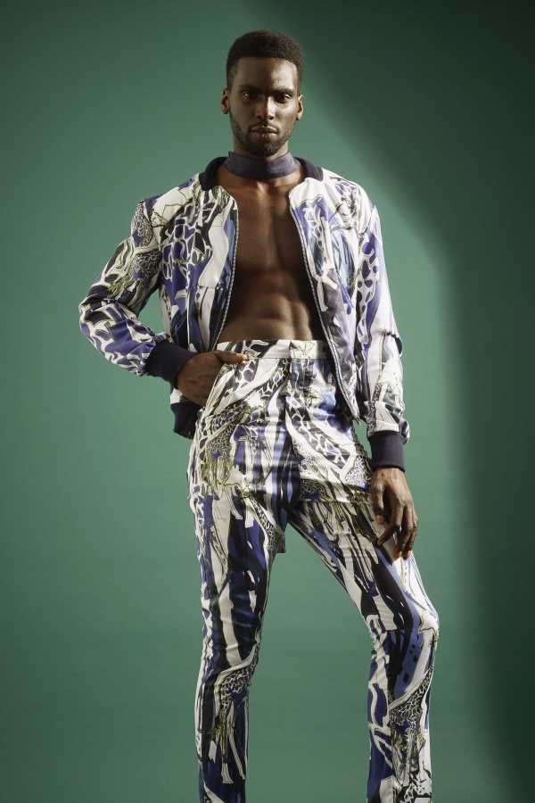 South African fashion designer RICH MNISI combines luxury silhouettes ...