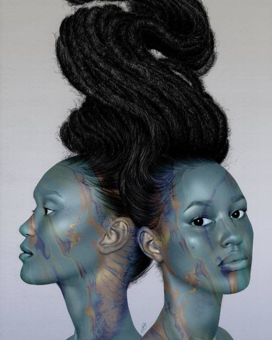 Self-taught 17-year-old artist Paracosm wows with afrofuturist ...